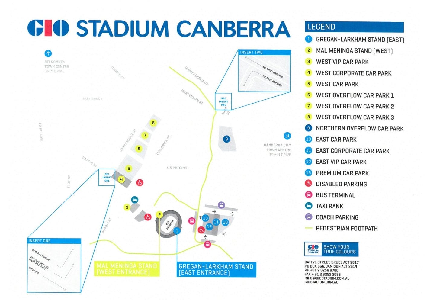 GIO Stadium Canberra - GIO Stadium Canberra