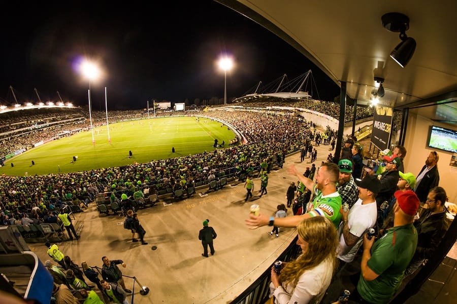 South Deck Corporate Box - GIO Stadium Canberra