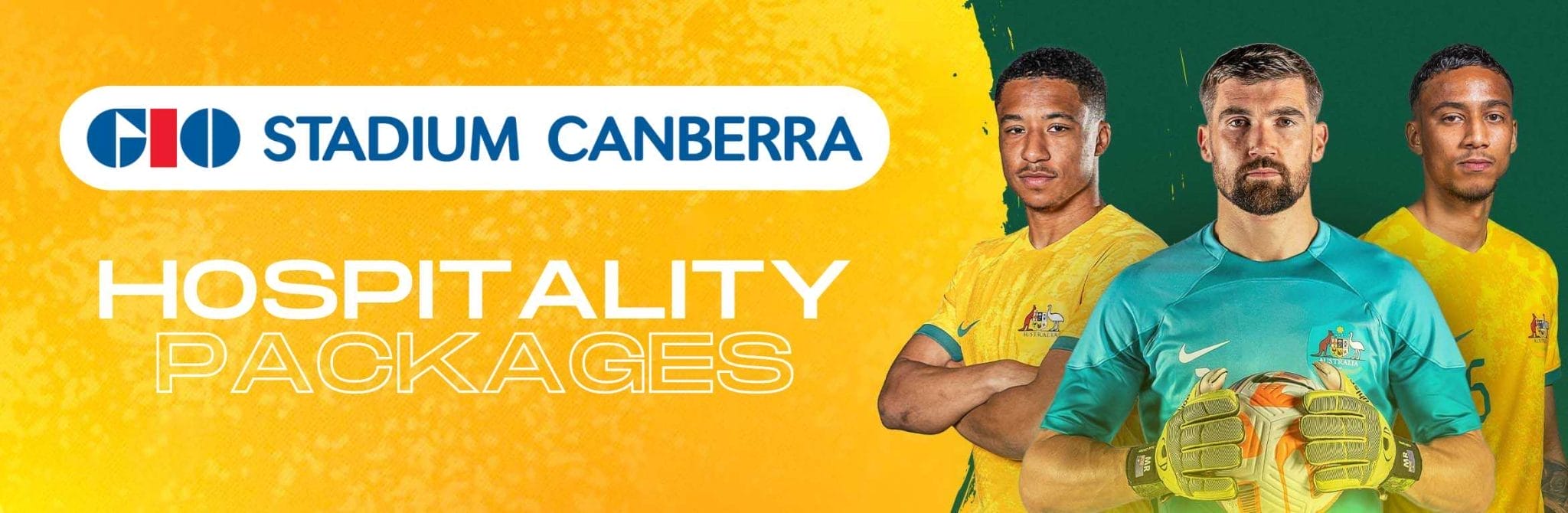 Socceroos Hospitality - GIO Stadium Canberra