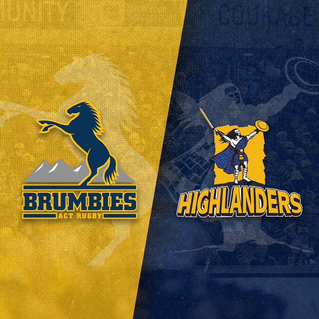 Super Rugby Pacific – ACT Brumbies v Highlanders - GIO Stadium Canberra