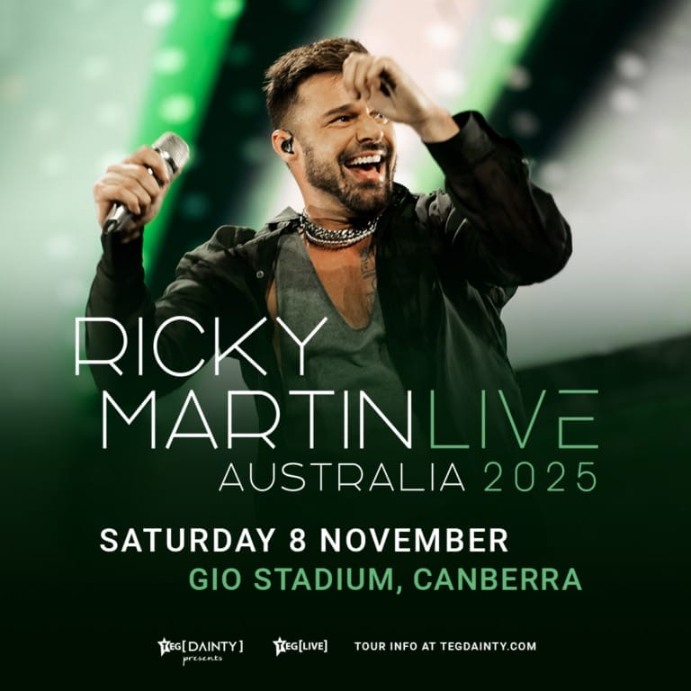 Ricky Martin Live - GIO Stadium Canberra