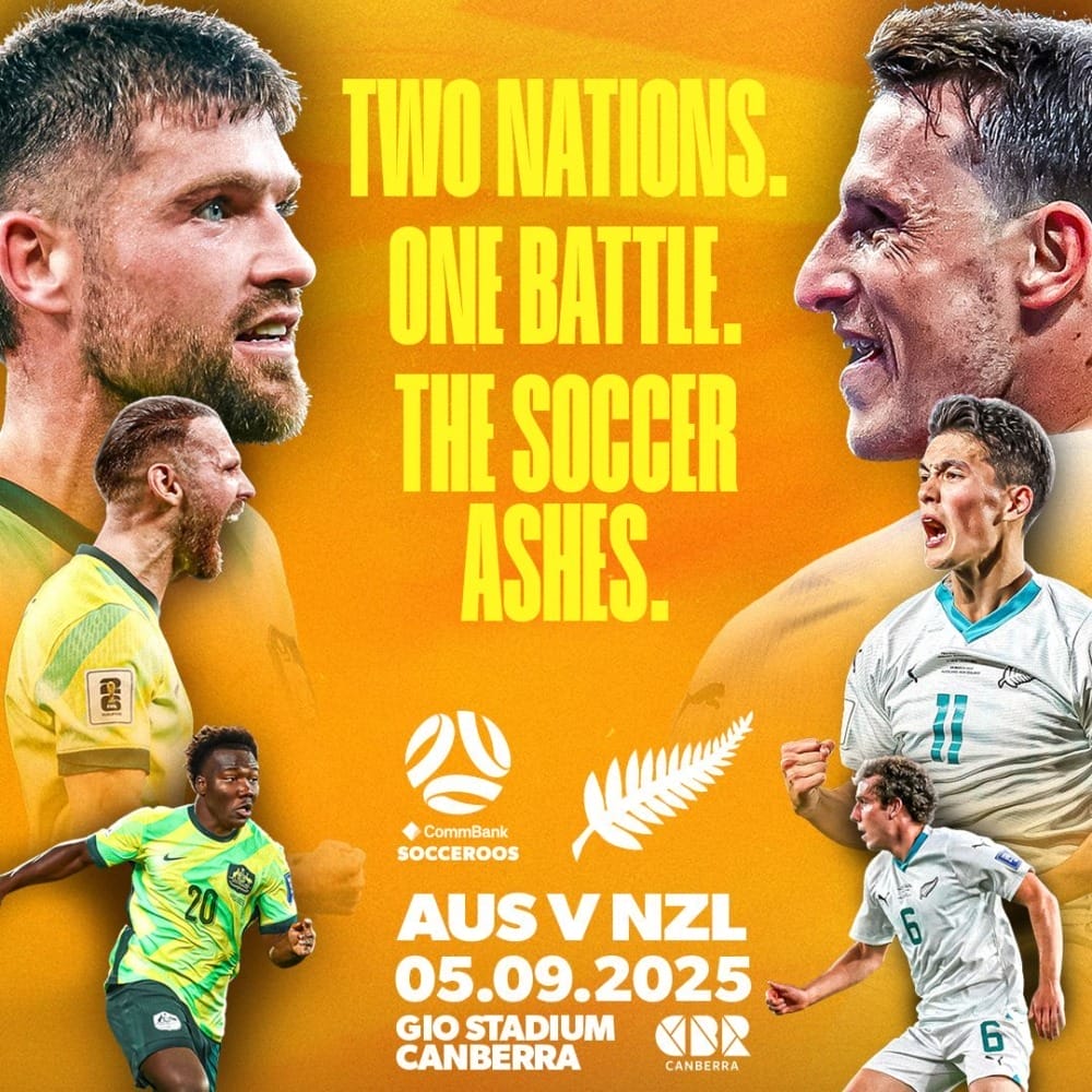 Commbank Socceroos vs New Zealand - GIO Stadium Canberra