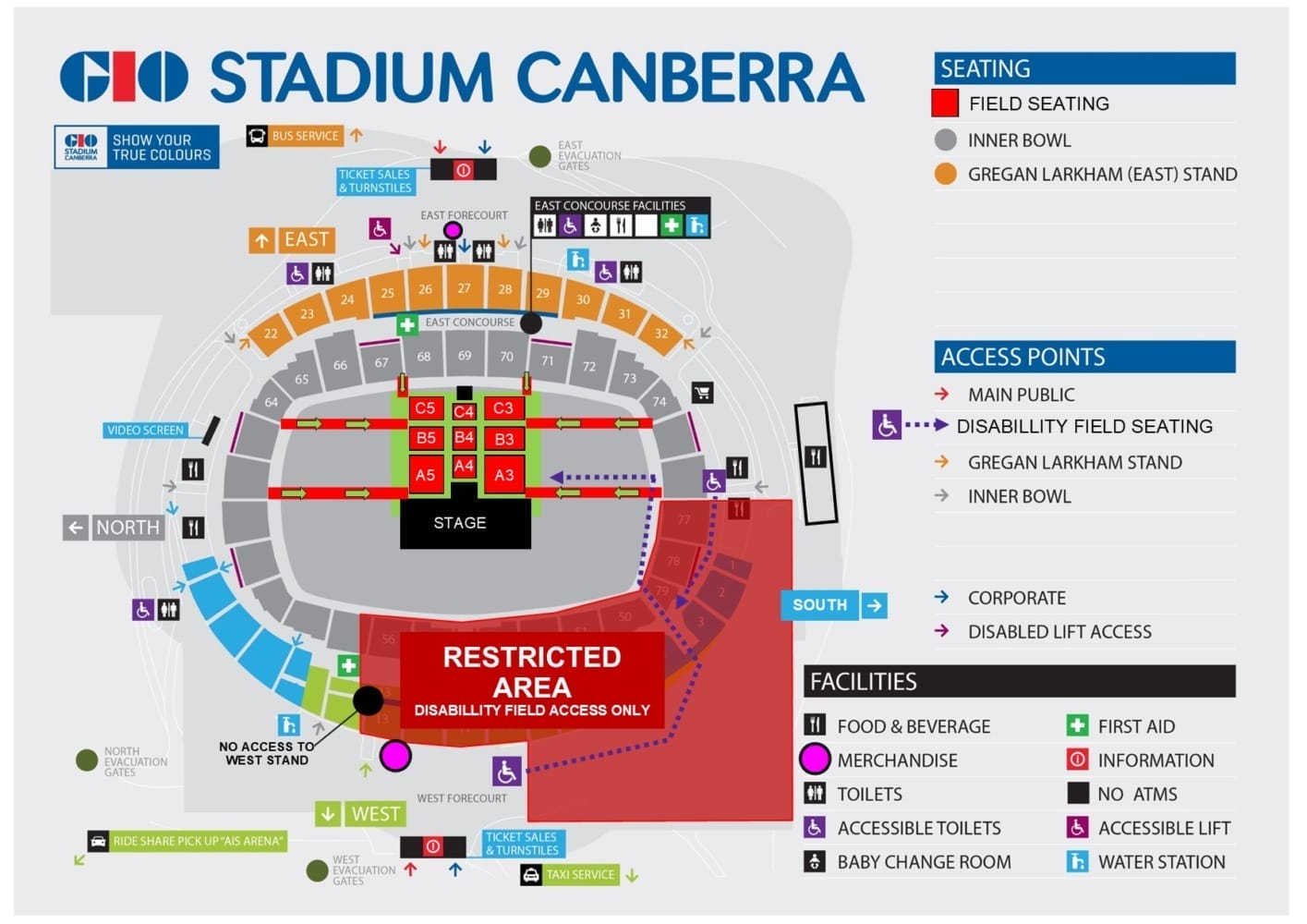 Ricky Martin Live - GIO Stadium Canberra